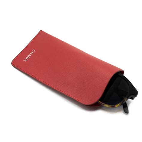 Red Glasses Case