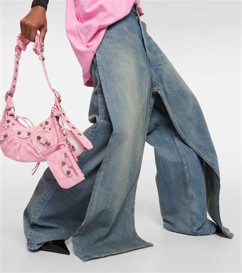 Balenciaga Double Front Effect Denim Pants Balenciaga