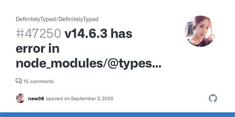 V1463 Has Error In Nodemodulestypesnodeindexdts201 Error Ts1084 Invalid Reference
