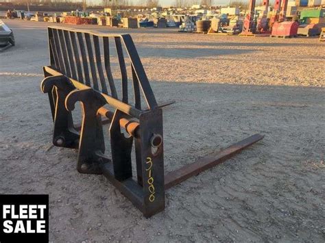 5ft Telehandler Forks Michener Allen Auctioneering Ltd