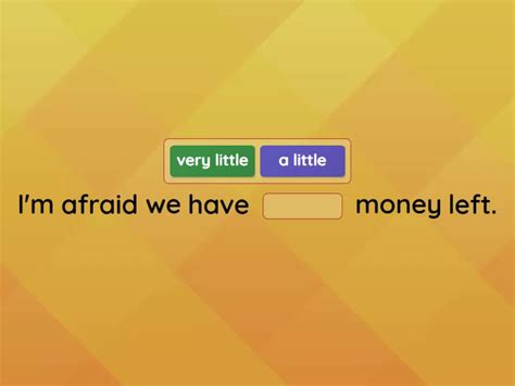 Expressing Quantity Complete The Sentence