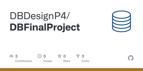 Github Dbdesignp Dbfinalproject