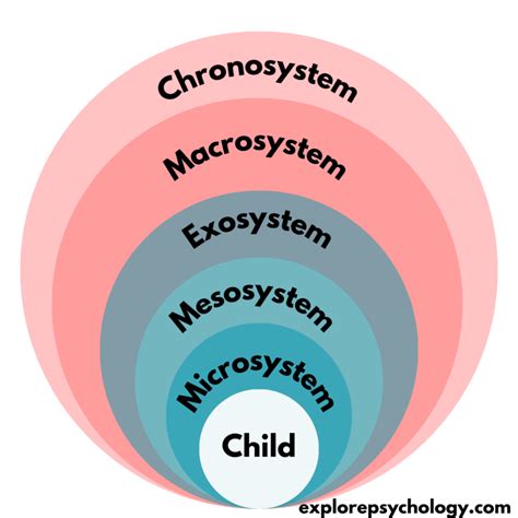 Ecological Theory Bronfenbrenners Five Systems