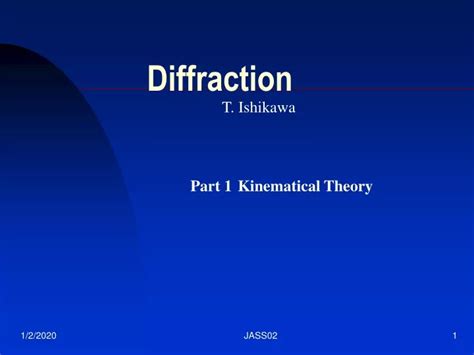PPT Diffraction PowerPoint Presentation Free Download ID 9354648