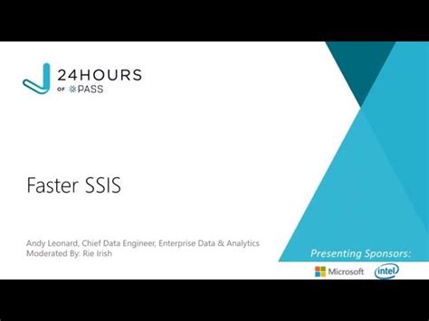 Pass Data Community Summit Talk Faster Ssis From Pass Data Community