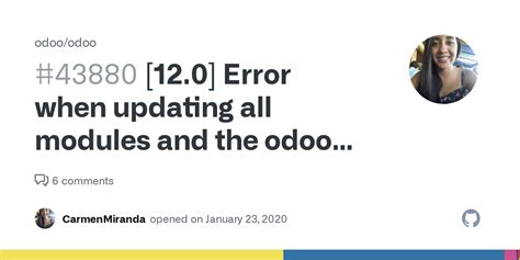 12 0 Error When Updating All Modules And The Odoo Studio Is Being Used Issue 43880 Odoo