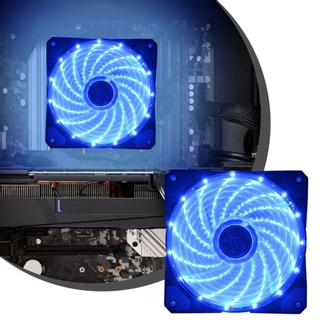 Nololo 120mm Pwm Hydraulic Bearing Case Fan Low Noise Rgb Colorful