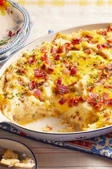 Paula Deen Twice Baked Potato Casserole Delish Sides