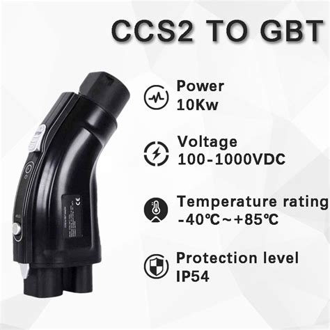 Ccs2 To Gbt Evse Ev Charging Connector Ce Ev Dc Charger Chademo To Ccs Adapter For Tesla Buy