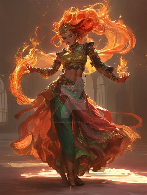 Flame Dancer [adoptable] By Korpuskola Ai On Deviantart