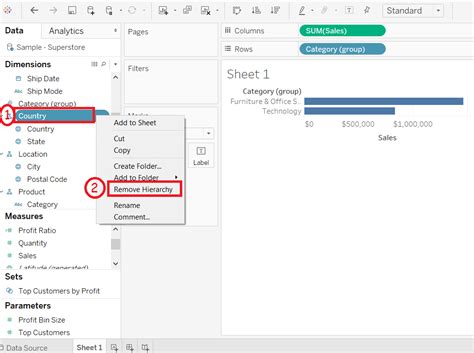 Tableau Build Hierarchy Tpoint Tech