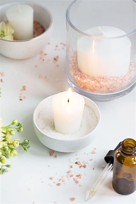 How To Make Himalayan Salt Candle Diffusers 7 Essential Oil Blends
