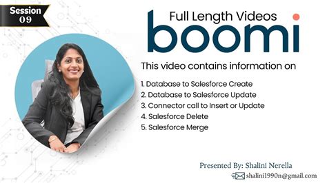 Boomi Database To Salesforce Create Update Connector Call To Insert Or Update Sf Delete