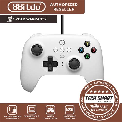 8bitdo Ultimate Wired Controller Usb Wired Controller For Pc Windows 10 Android Raspberry Pi