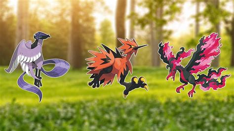 Pokemon Scarlet And Violet Can You Catch Articuno Zapdos And Moltres