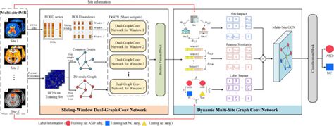 Dynamic Multi Site Graph Convolutional Network For Autism Spectrum Disorder Identification Bohrium
