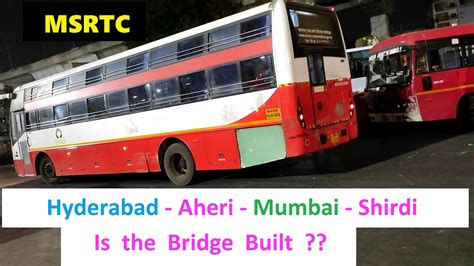 Msrtc Buses At Hyderabad Mgbs Bus Stand Youtube