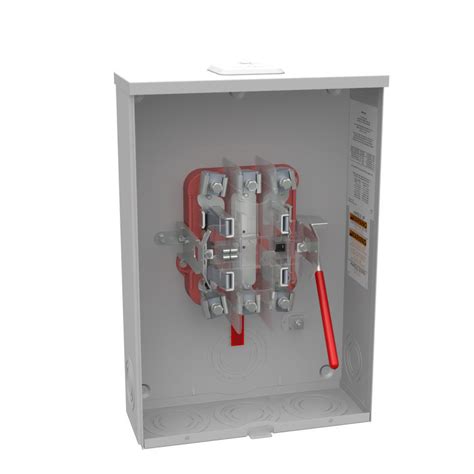 Milbank 200 Amp 5 Terminal Ringless Overheadunderground Lever Bypass