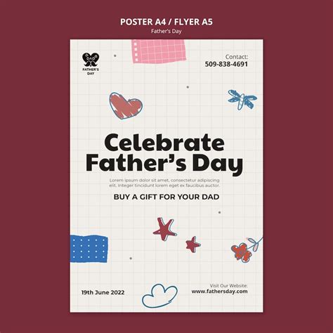 Father Word Poster Psd High Quality Free Psd Templates For Download