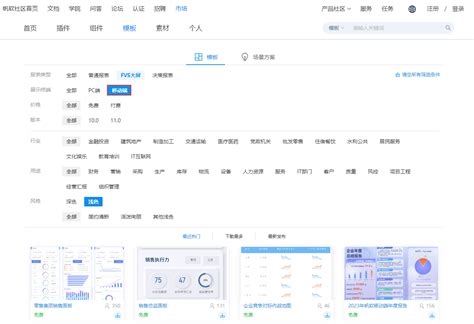 移动端Demo FineReport帮助文档 全面的报表使用教程和学习资料