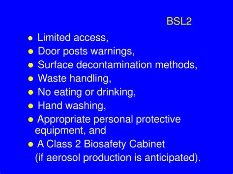 Ppt Biological Safety Training Powerpoint Presentation Free Download