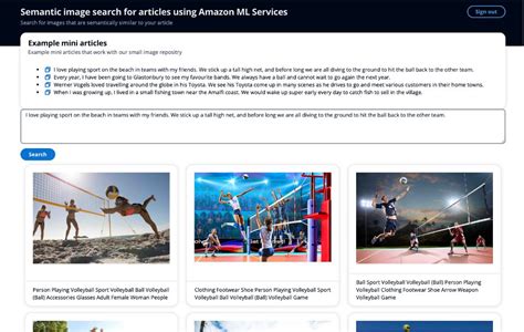 aws machinelearning publishers imagesearch semanticsearch anshul