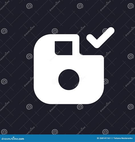 Apply Saving White Pixel Perfect Solid Ui Icon Stock Vector Illustration Of Pictogram Theme