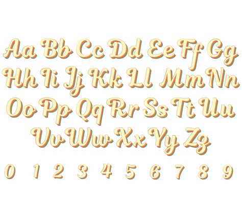 Baby Font Shadow Font Shadow Letters Font SVG PNG Shadow Font Etsy