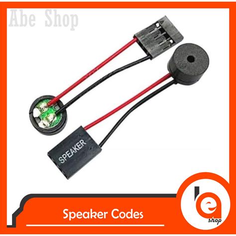 Jual Speaker Buzzer Motherboard Alarm Pc Bios Beep Codes Shopee Indonesia