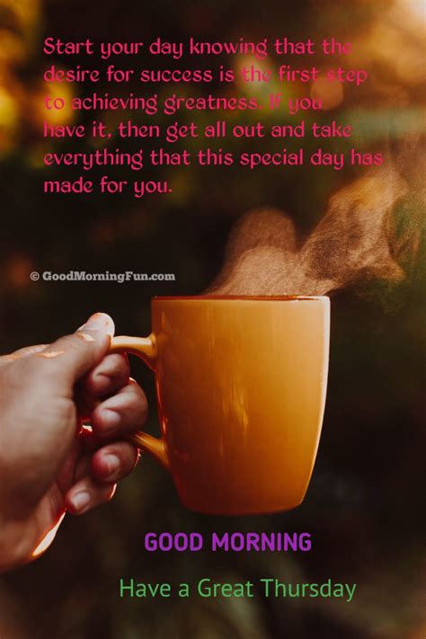 Good Morning Thursday Images Good Morning Fun