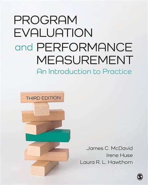Program Evaluation And Performance Measurement Stanzatextbooks