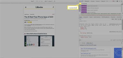 How To Take A Screenshot On Google Chrome Using Dev Tools