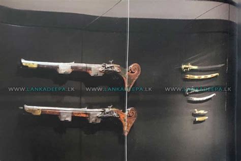සුද්දන් කොල්ල කැ මිල කළ නොහැකි ආයුධ හයක් යළි දෙයි Lankadeepa Online
