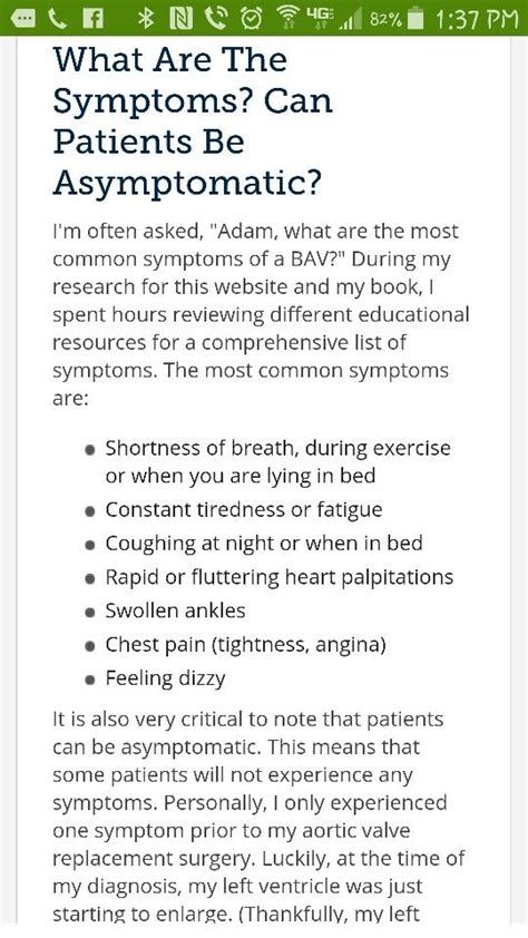 Bicuspid Aortic Valve Symptoms And Asymptomatic Patients