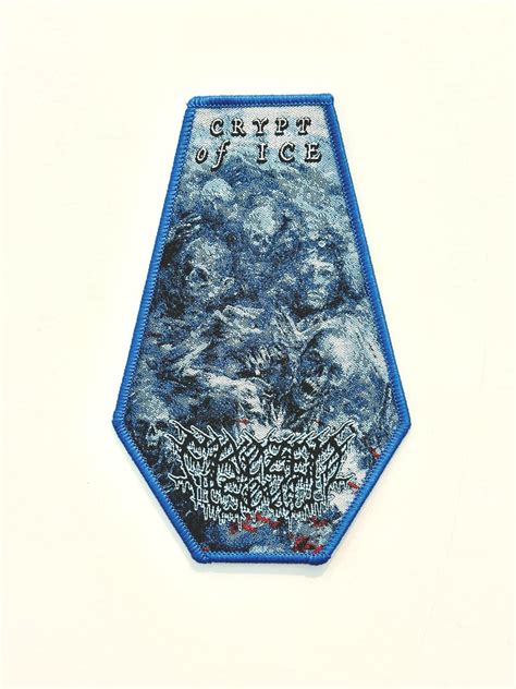 Frozen Soul Crypt Of Ice Purple Border Officially Licensed Woven