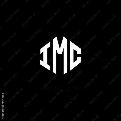 Imc Letter Logo Design With Polygon Shape Imc Polygon Logo Monogram