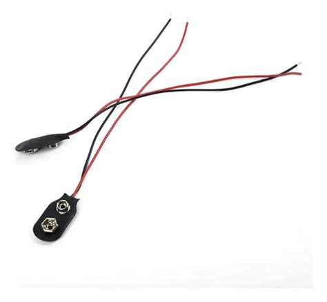 Conector De Batería Easy 9 V Clip Y Cable Snap Cuotas Sin Interés