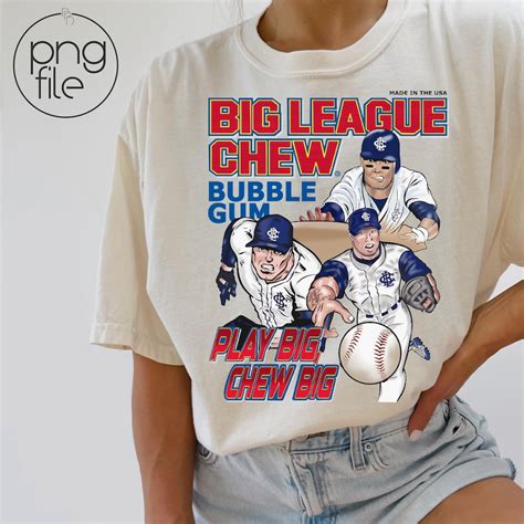 Big Chew League Baseball Etsy