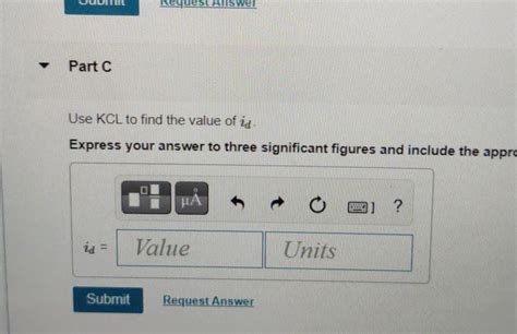 Solved I 2 A 3 A B A C D Part A Use Kcl To Find The