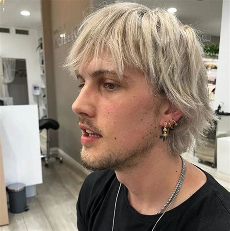 35 Wolf Cut Hairstyles For Men Bold Eye Catchy Hood MWR