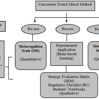 The Concurrent Nested Mixed Design Diagram Of The Research Download Scientific Diagram