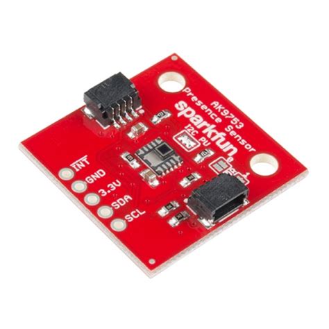 상품 로봇사이언스몰 Sparkfun 스파크펀 Sparkfun Human Presence Sensor Breakout Ak9753 Qwiic Kit 14349