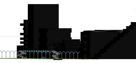 Architectural Building Elevation 2d View Cad Construction Unit Layout Autocad File