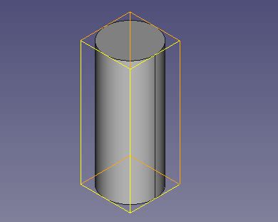 Part Cylinder FreeCAD Info