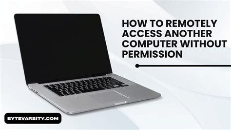 how to access remote desktop using anydesk bytevarsity