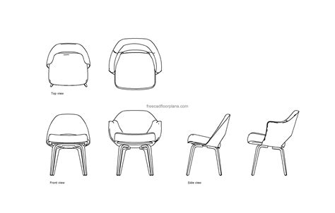 Restaurant Chair Autocad Block At Darlena Clingerman Blog