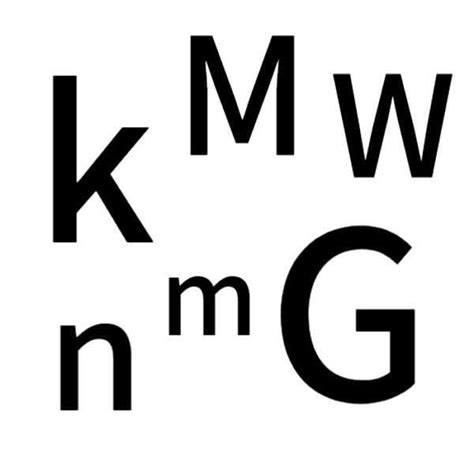 전기단위 변환 단위접두사 이해하기 Sangu Life