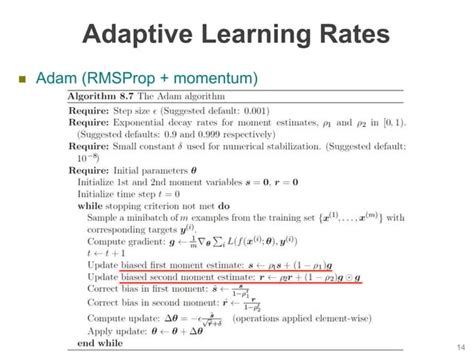 Deep Learning Optimization Basic Ppt