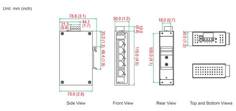 BỘ CHUYỂN MẠCH ETHERNET EDS-205A SERIES