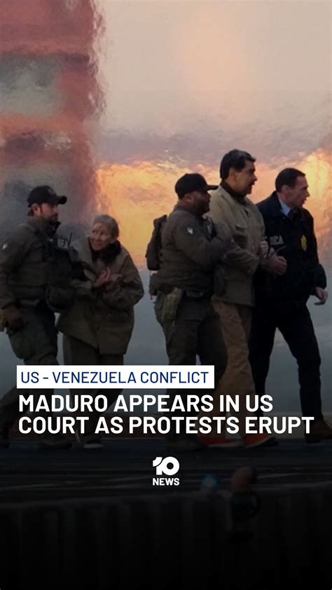 Toppled Venezuelan Leader Nicolás Maduro Has Pleaded Not Guilty In A